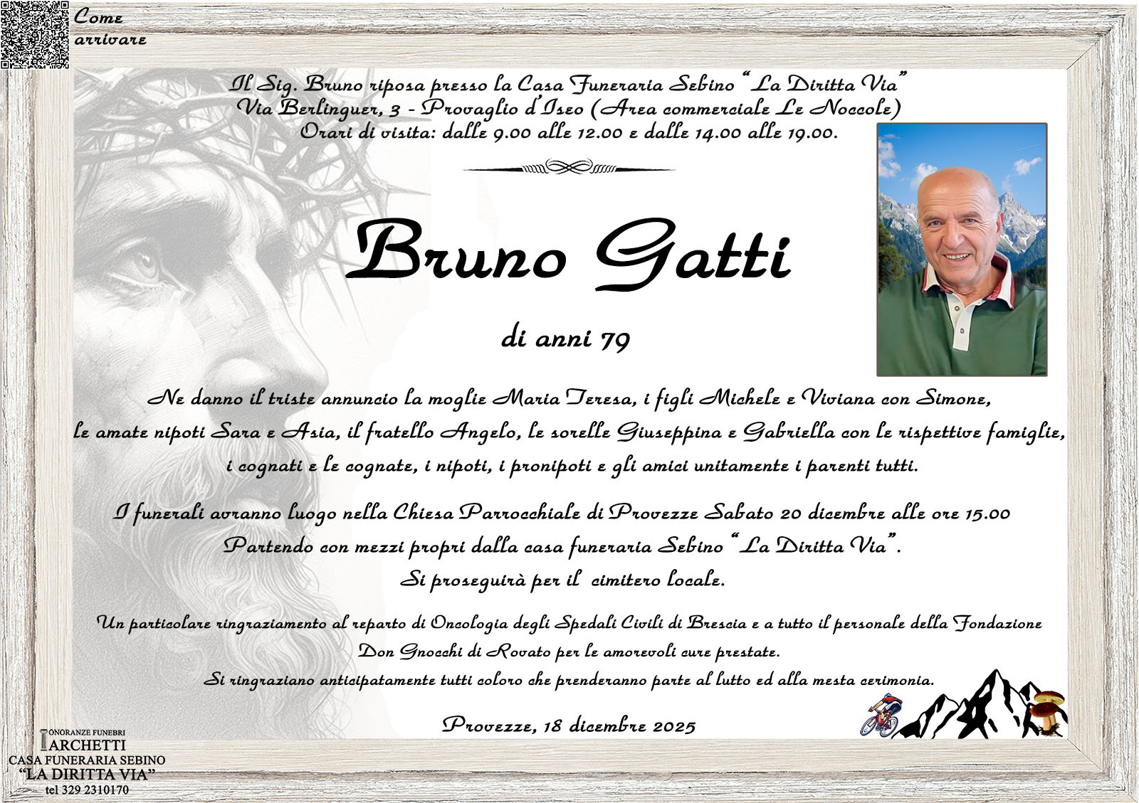 Onoranze Funebri Archetti - Necrologi & Messaggi